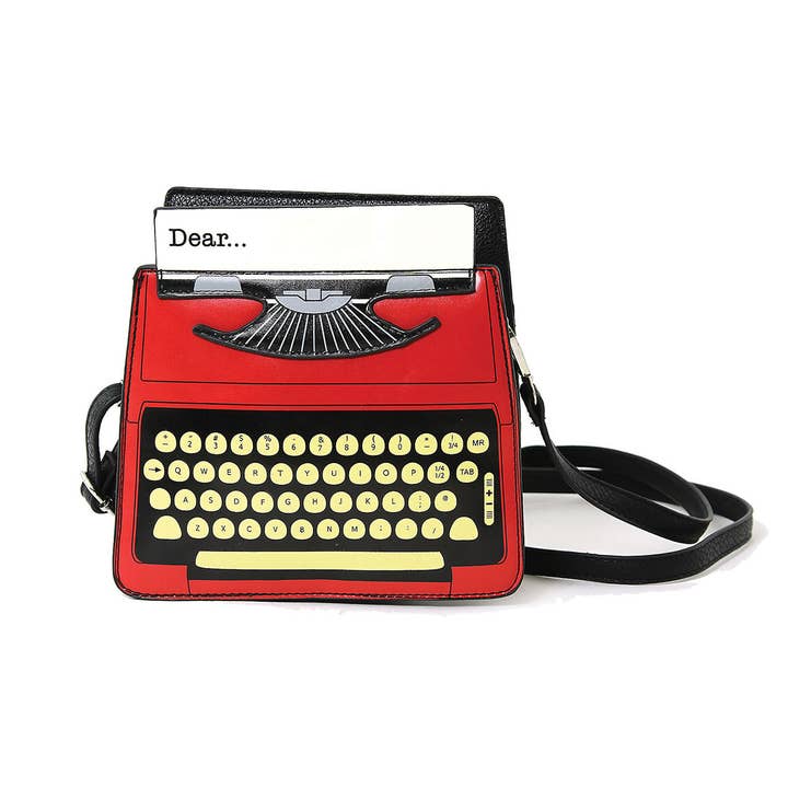 Vintage Red Typewriter Crossbody Bag – The Mark Twain Store