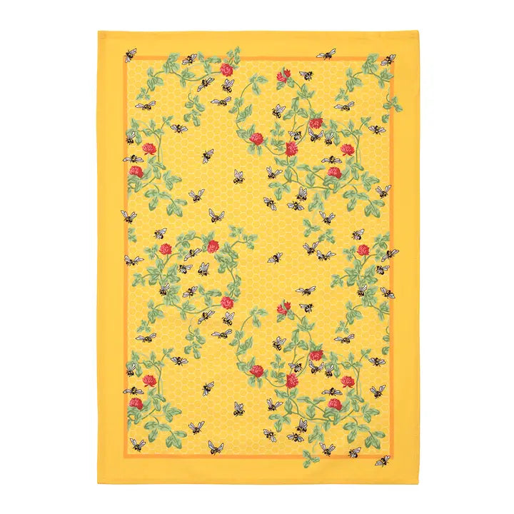 Cotton Tea Towel-Candace Wheeler Bees – The Mark Twain Store